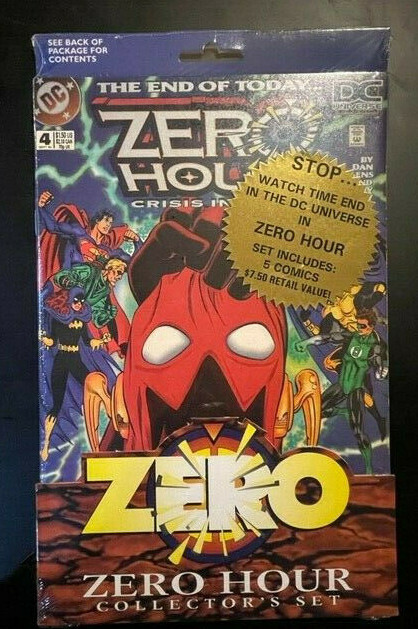 DC Zero Hour: Crisis in Time#0-4 - Boxed 5 issue Collector's Set ...