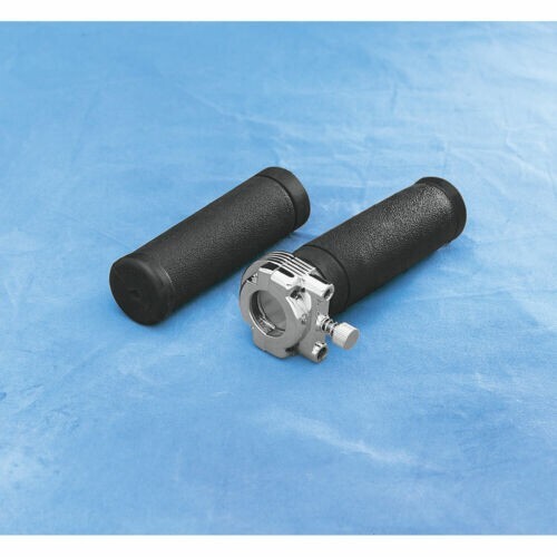 Textured Grip Set Dual Throttle Assembly HARLEY SOFTAIL TOURING DYNA ...