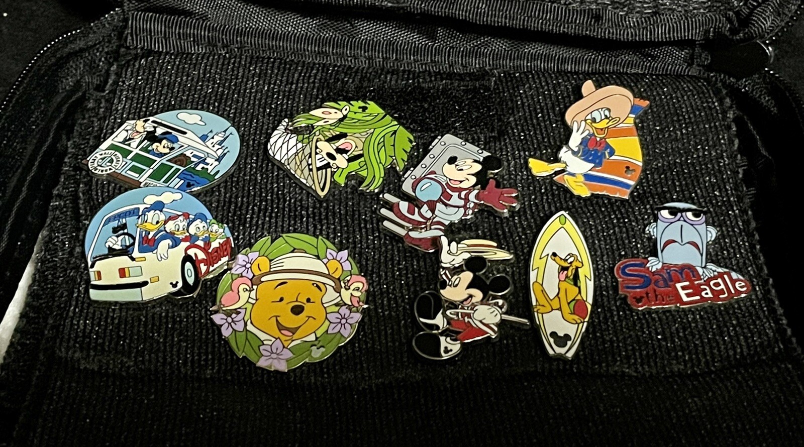 WDW Walt Disney World Pin Collection 19 Pins, Lanyard & Official Pin ...