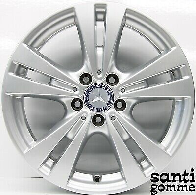 1 x Mercedes-benz 17" 5 doppio Razza cerchio in lega Genuine W176/w246 ...