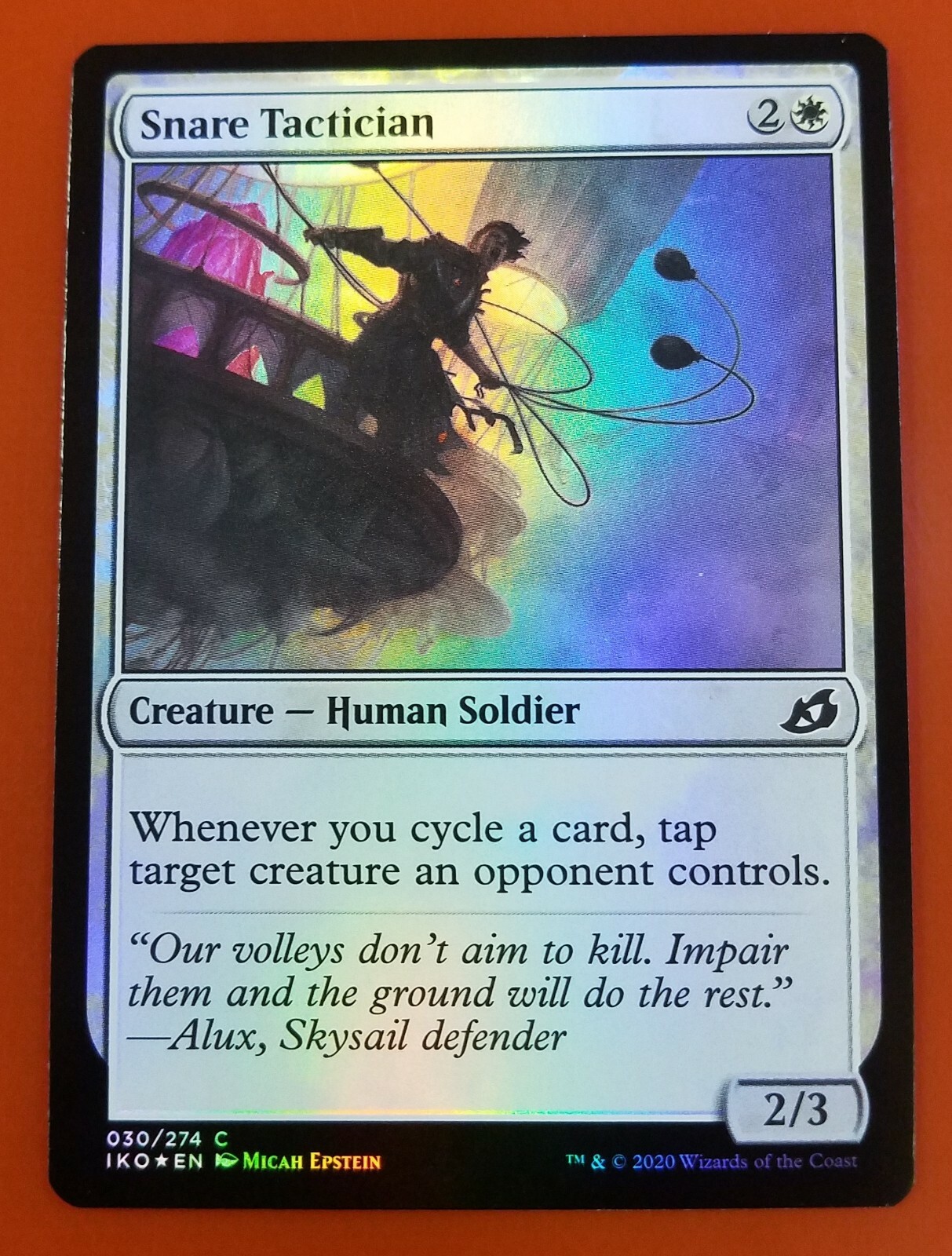 1x Snare Tactician | FOIL | Ikoria Lair of Behemoths | MTG Magic Cards ...