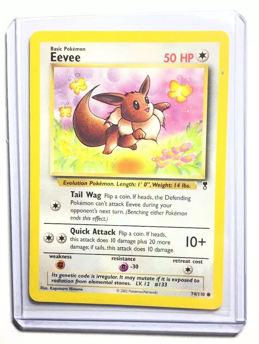 EEVEE - 74/110 - Legendary Collection - Common - Pokemon Card - NM | eBay