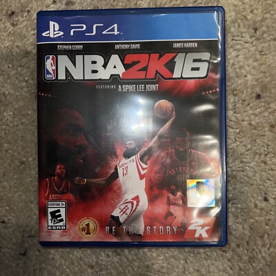 NBA 2K16 Anthony Davis Cover PS4 PlayStation 4 - Complete CIB ...
