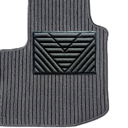 Universal Car Floor Carpet Mat Heel Plate Foot Rest Pedal Patch Cover ...