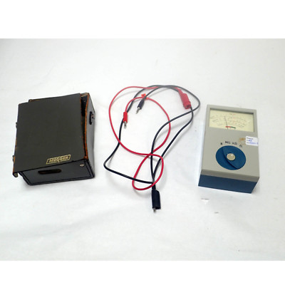 VINTAGE EVERSHED & VIGNOLES MEGGER OHM METER WITH PROBES | eBay