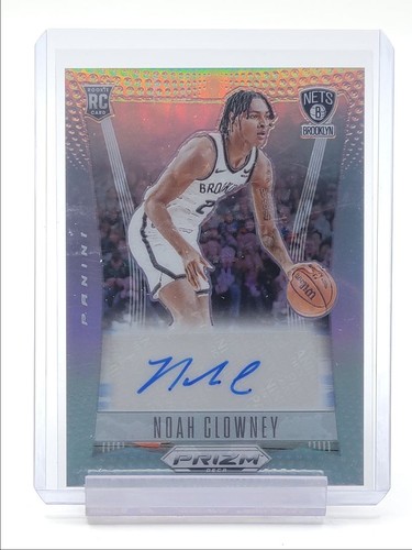 NOAH CLOWNEY 2023-24 PANINI PRIZM DECA ROOKIE SILVER NETS RC AUTO Q3464 ...