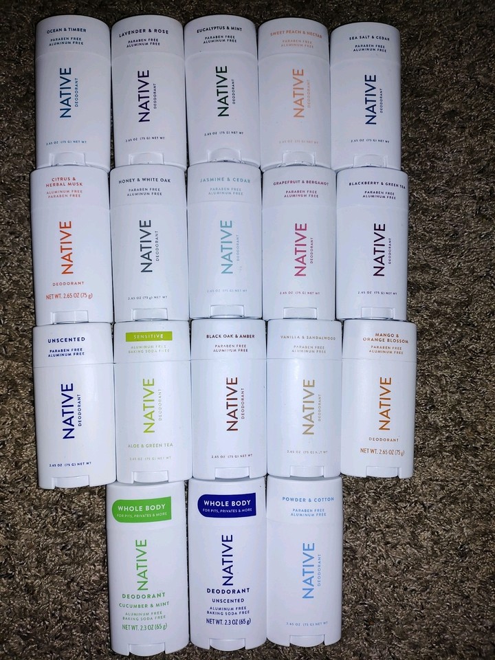 Native Deodorant Variety 5 Packs (Choose Your Favorite Scents) 🎁 | eBay