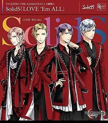 Anime Cd Solids / Love Em All Tv Tsukipro The Animation 2 Theme Song 1 ...