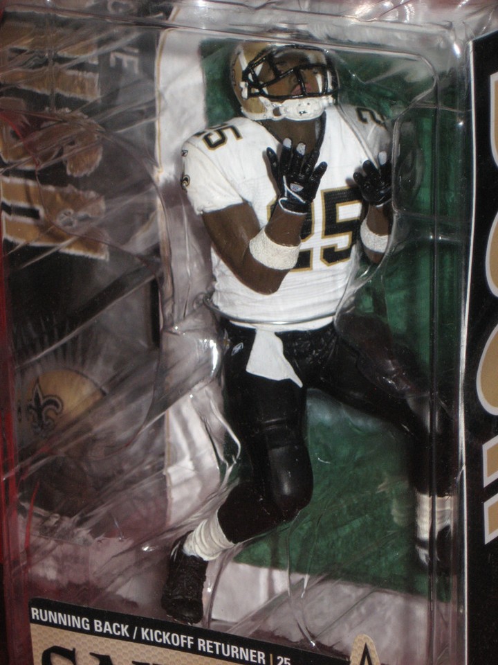 Reggie Bush 2006 McFarlane Football Figure Series 14 NO Saints White ...