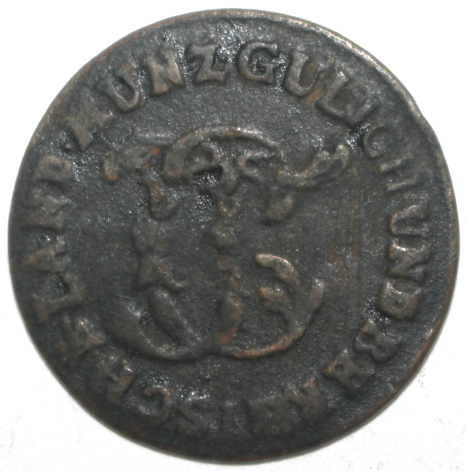 Julich-Berg Duchy 1/4 Stuber Coin 1786 PR KM# 205 German States Quarter ...