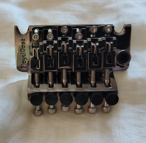 Floyd Rose 1000 Electric Guitar Tremolo Black Nickel - Upgraded - USED ...