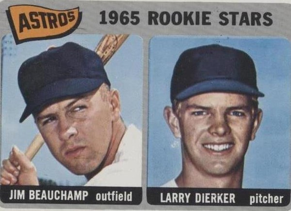 1965 Topps - 1965 Rookie Stars #409 Larry Dierker, Jim Beauchamp (RC ...