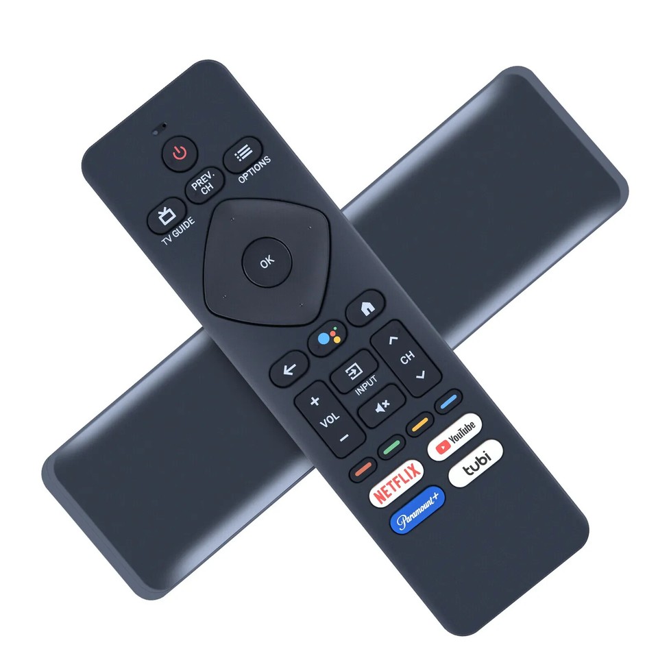 Original Philips S4X-RF439A Android TV Remote Netflix-Youtube ...