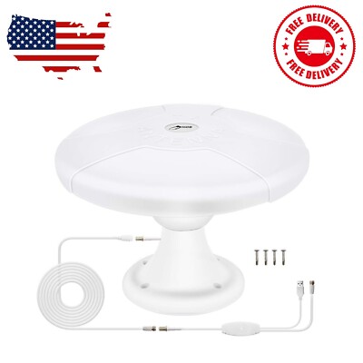 Long Range RV TV Antenna Outdoor Digital HDTV Antenna, Amplifier Signal ...