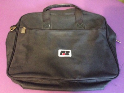 Leeds Northwest Messenger Bag Travel Briefcase Laptop Bag Black Great ...