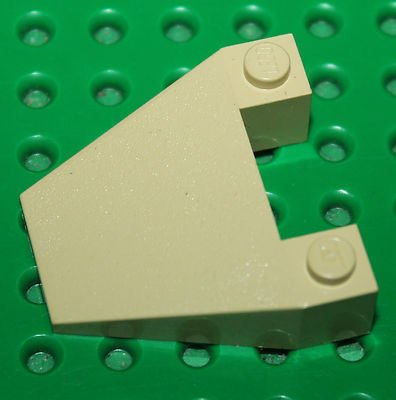 Lego Star Wars Tan Wedge 4x4 Taper ref 4858/set 7141 Naboo Fighter | eBay