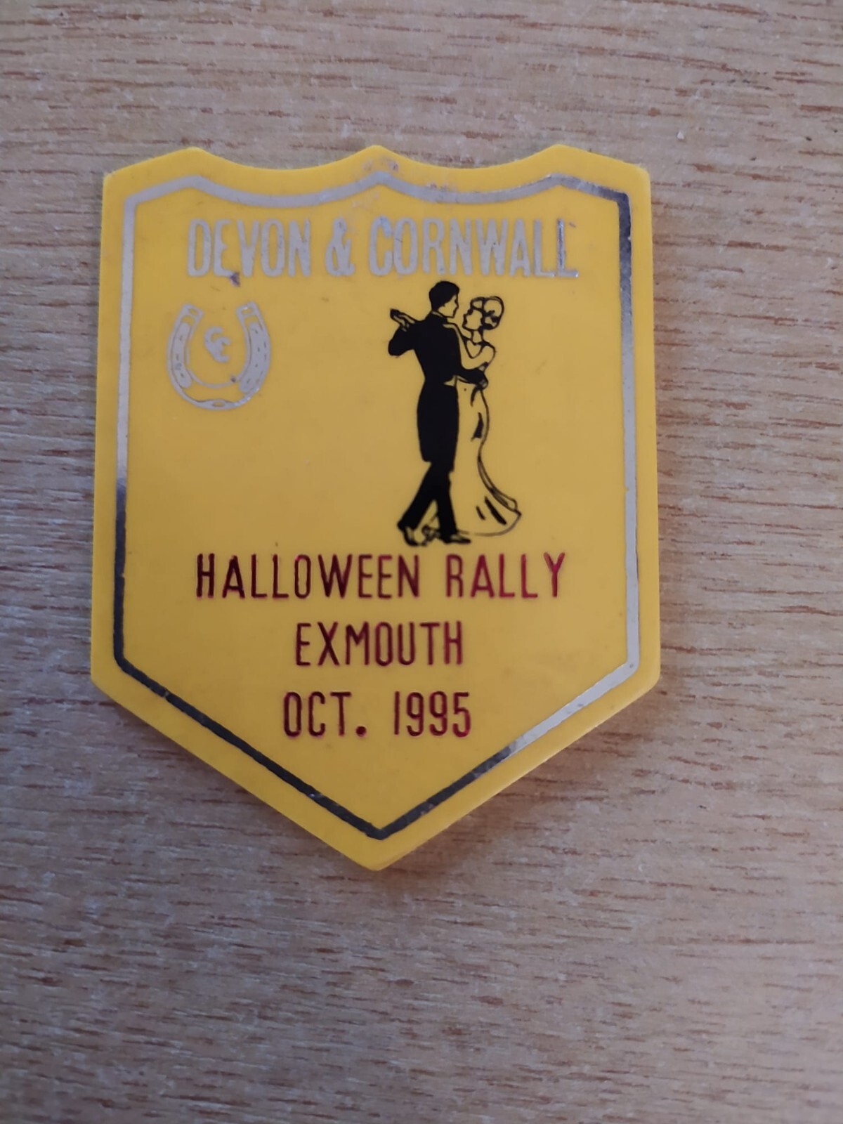 Caravan Club Badge - Halloween Rally - Exmouth - October 1995 | eBay