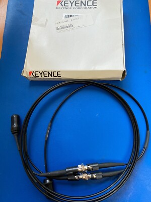 NEW KEYENCE FIBER OPTIC SENSOR FU-85 FU85 Photoelectric Sensor CYMETRA ...