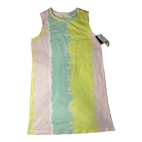 Grayson Threads Tie Dye Striped Sleeveless Dress, Medium | eBay