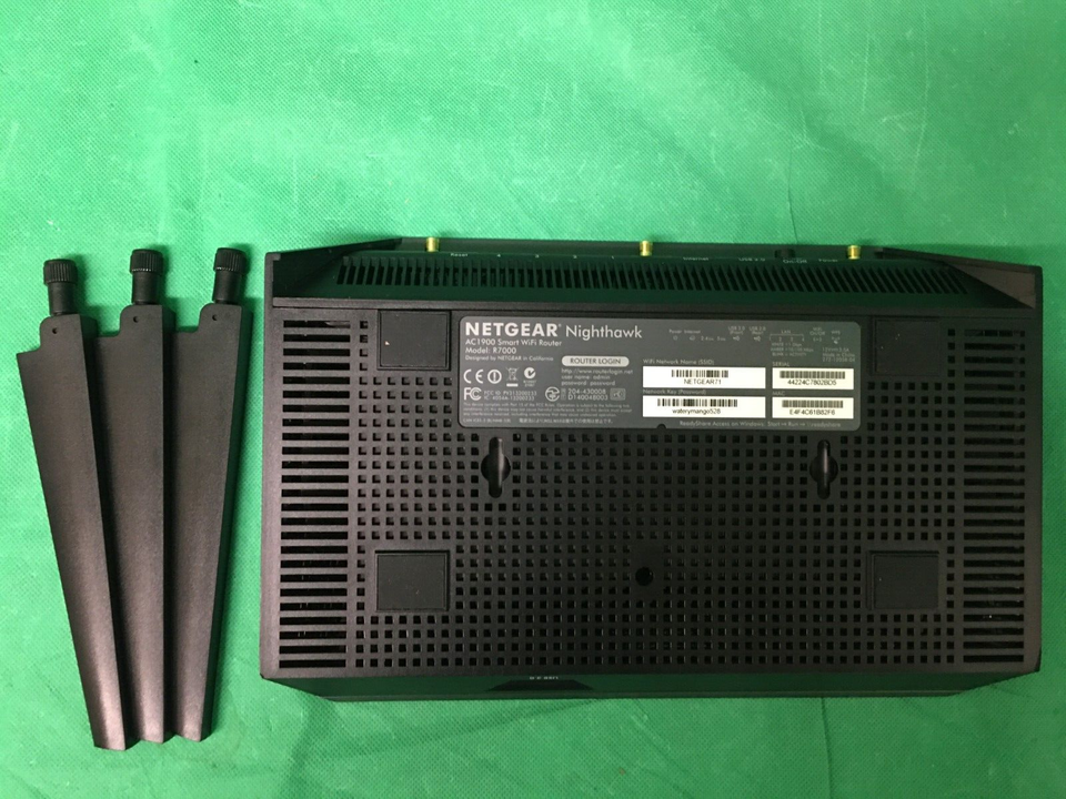 Netgear R7000 Nighthawk AC1900 Smart WiFi Router *PLEASE READ CAREFULLY ...