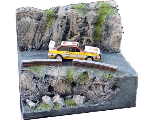 Ninive 2ZD Diorama Model Rally Of Monte Carlo IN Resin for Model Cars 1 ...