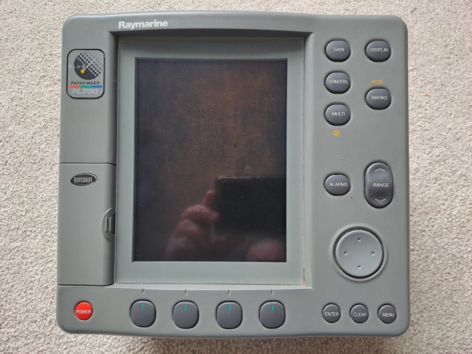 Raymarine Pathfinder Rl70c Plus Colour Chart Plotter & Radar (E52034 ...