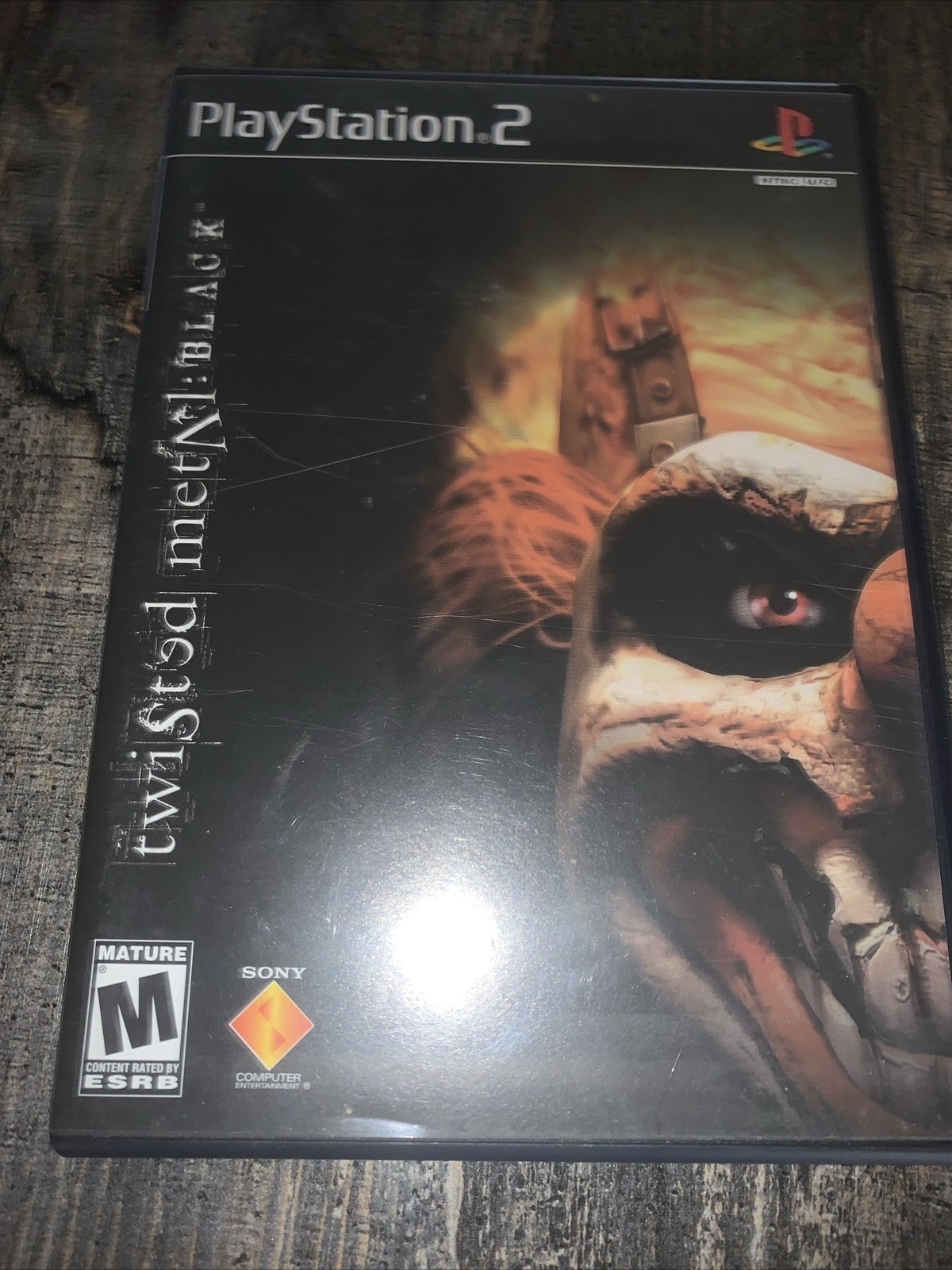 Twisted Metal Black (PS2 PlayStation 2, 2001) Black Label Complete CIB ...