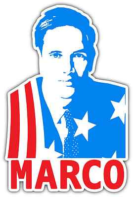 Marco Rubio President 2016 GOP Republican Car Bumper Vinyl Sticker ...