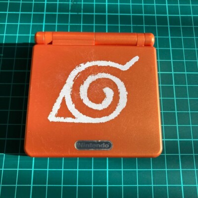 NARUTO orange color LIMITED EDITION GAMEBOY ADVANCE SP CONSOLE used | eBay