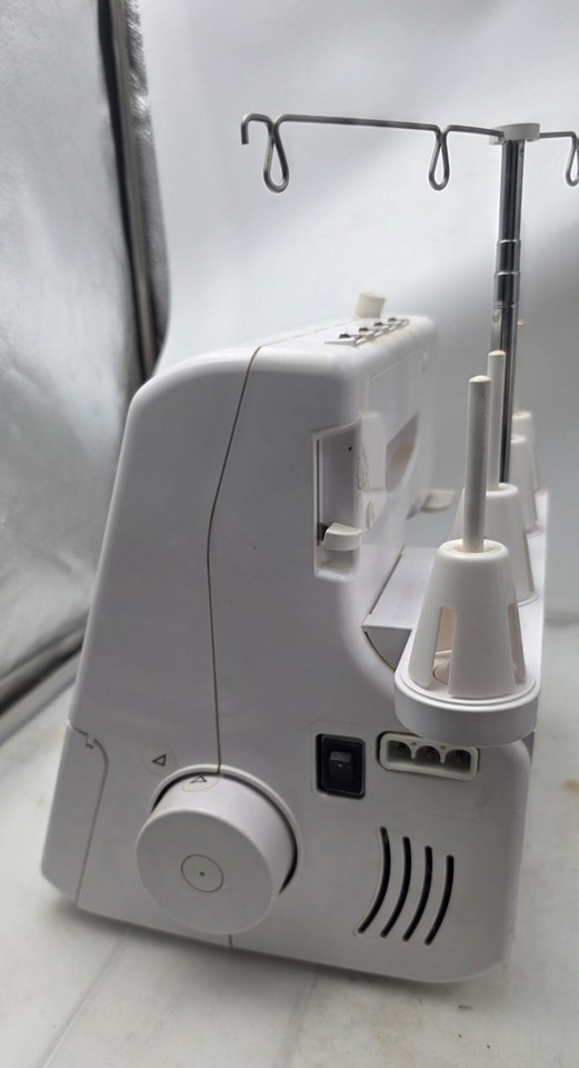 Elna 644 Overlock Serger Sewing Machine no power supply not tested As ...