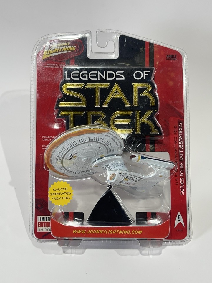 Limited Star Trek Johnny Lightning Legends 2005 Enterprise 1701-D ...