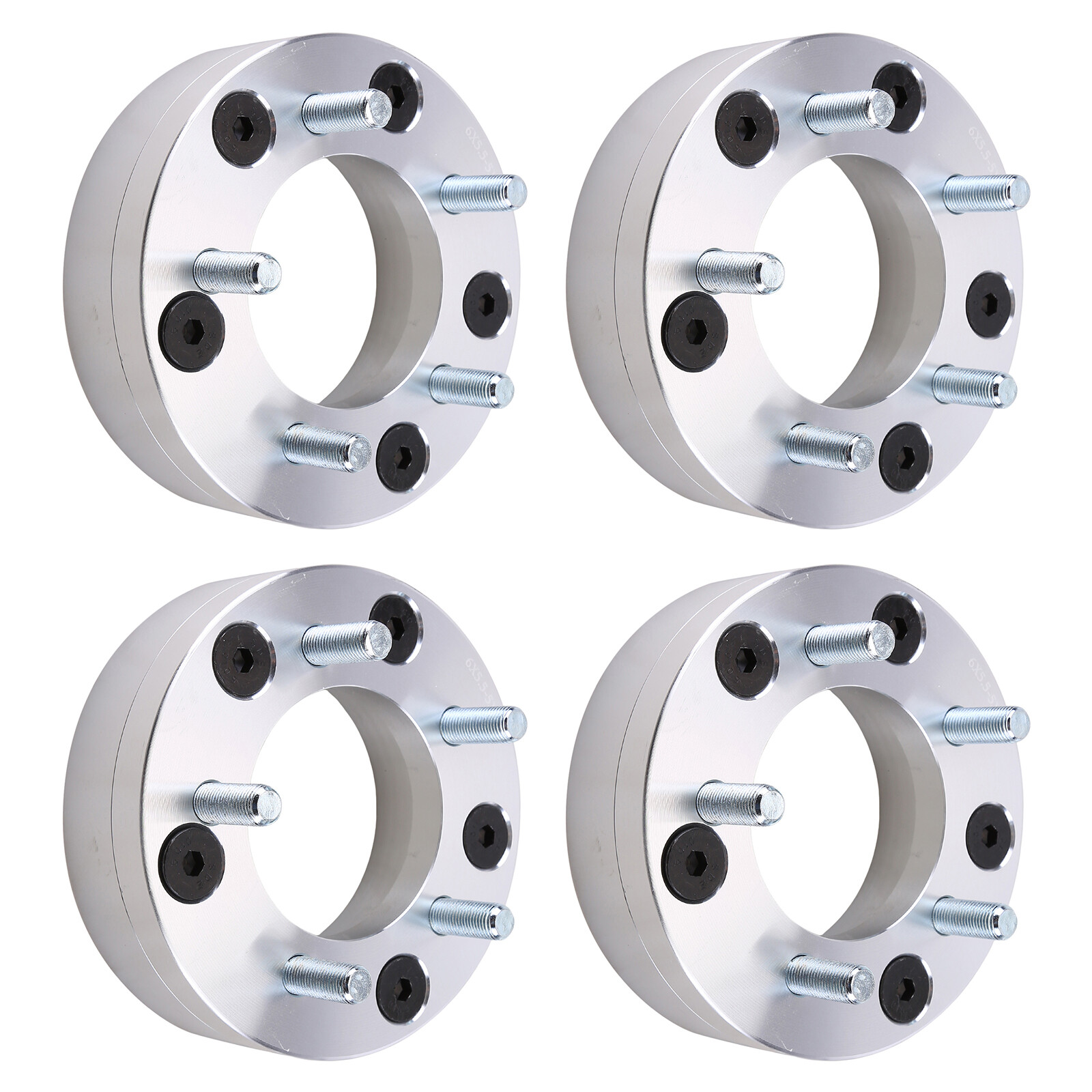 4 Wheel Adapters 2" Thick 6x5.5 To 5x4.75 | 6 Lug To 5 Lug | Gmc Chevy ...
