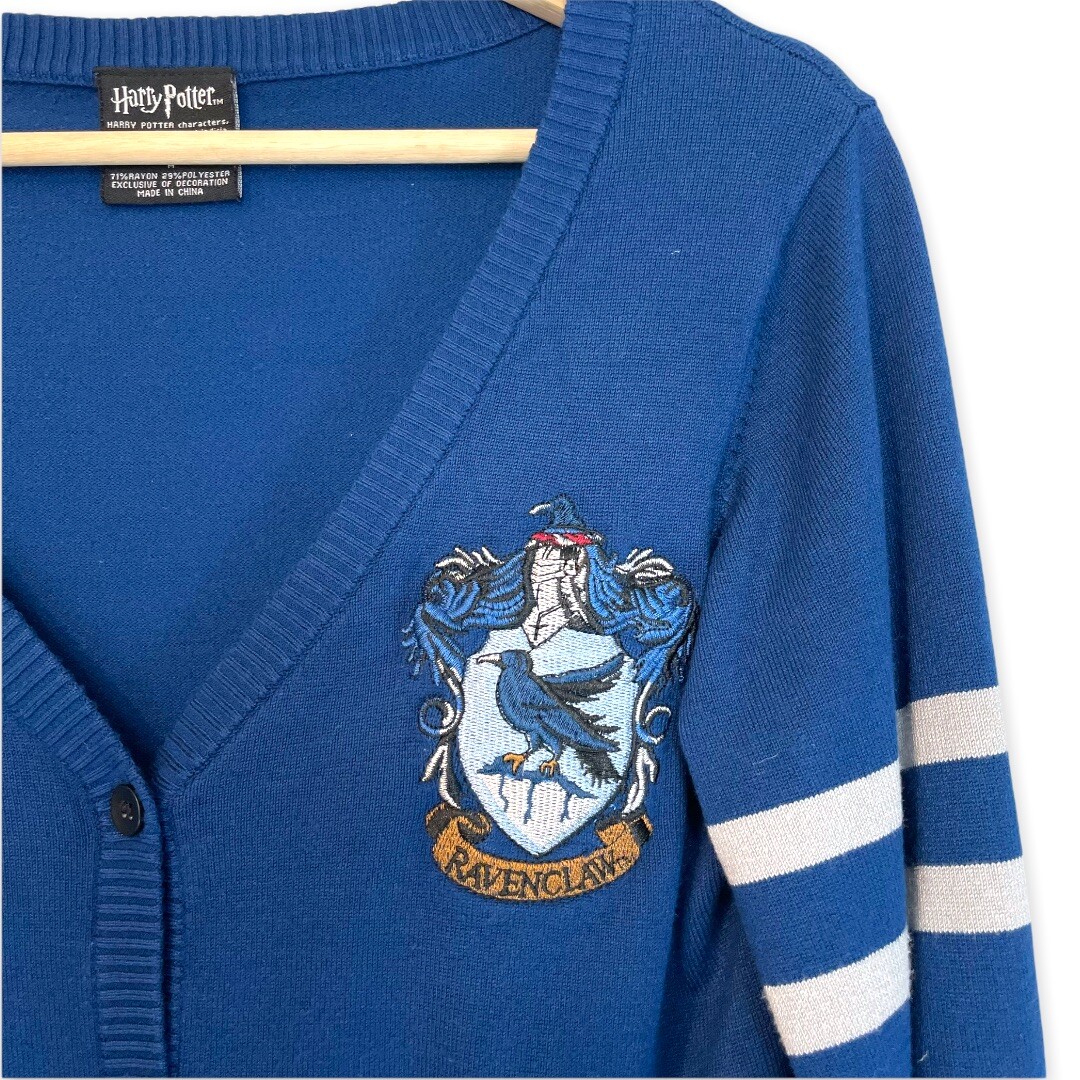 Harry Potter Ravenclaw House Cardigan Sweater Womens … - Gem