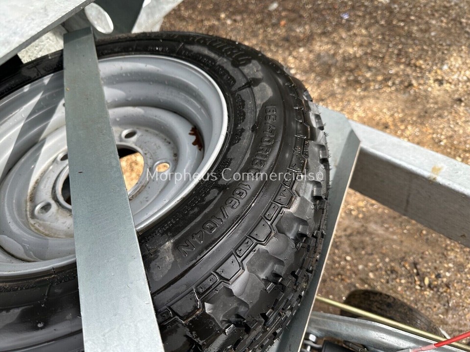 Brand New Ifor Williams GH146 Tri-Axle Plant Trailer Beavertail LED's ...