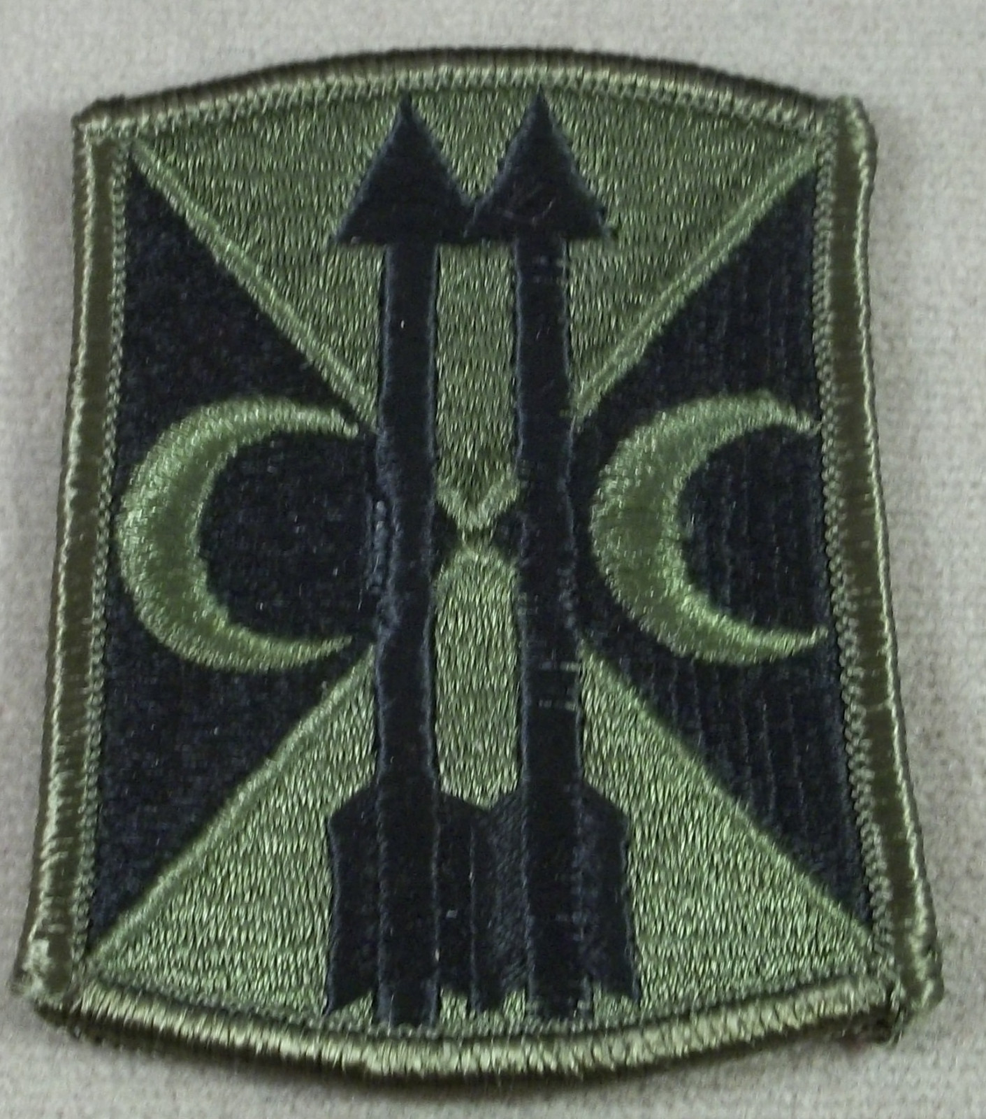 US Army 212th Field Artillery Brigade Subdued Merrowed Edge Patch | eBay