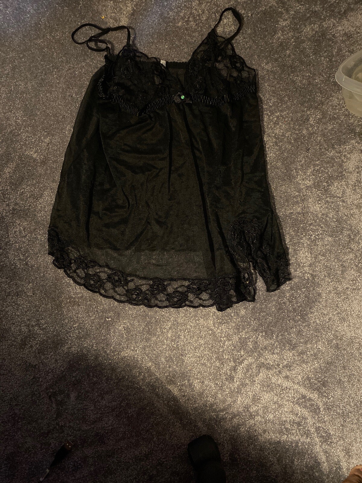 FREDERICKS OF HOLLYWOOD LACE INTIMATE LARGE | eBay