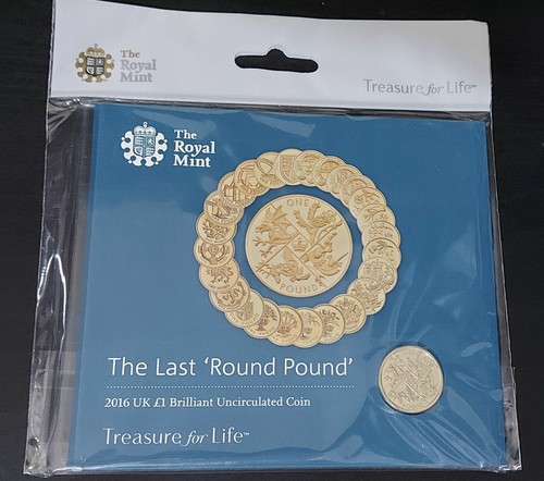 The Last Round Pound - Royal Mint £1 Coin - Sealed in Pack - BUNC | eBay