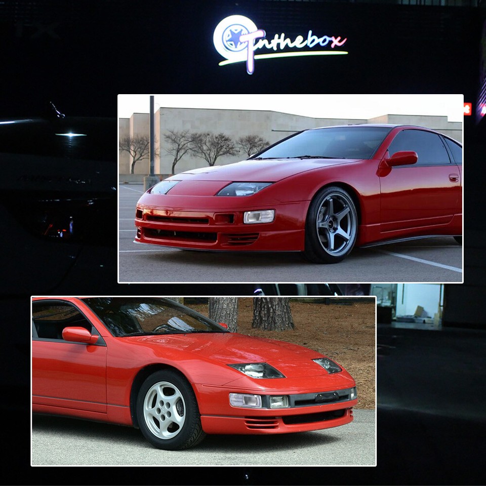 2X Clear Front Bumper Signal Lights For 90 91 92 93 94 95 96 Nissan ...