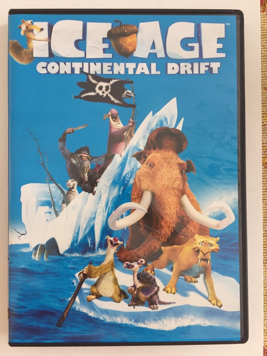 Ice Age 4 Continental Drift Dvd