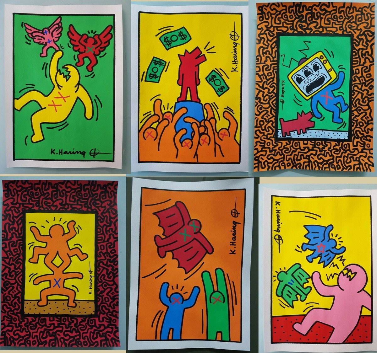 Keith Haring Artwork For Kids