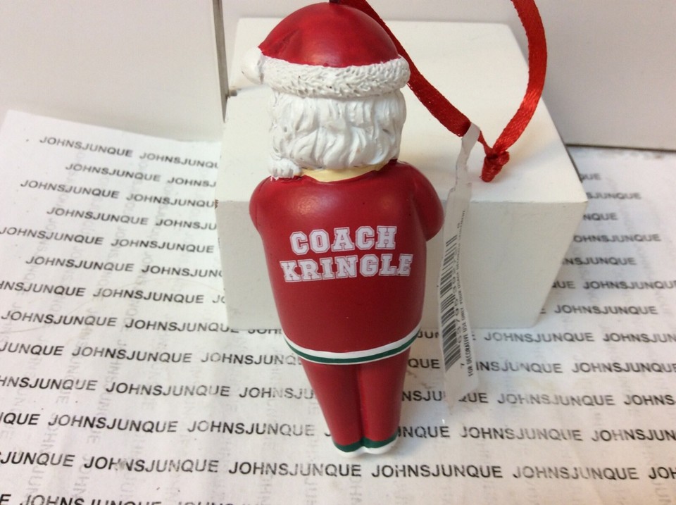 HALLMARK COACH KRINGLE ORNAMENT New with Tag Coach Santa with Clip ...