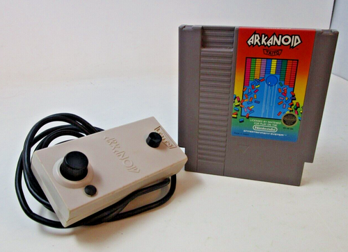 Arkanoid NES with VAUS Controller 1986-87 Vintage Retro Gaming Rarity ...