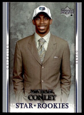 2007-08 Upper Deck Star Rookies Michael Conley Rookie G29 Chicago Bulls ...