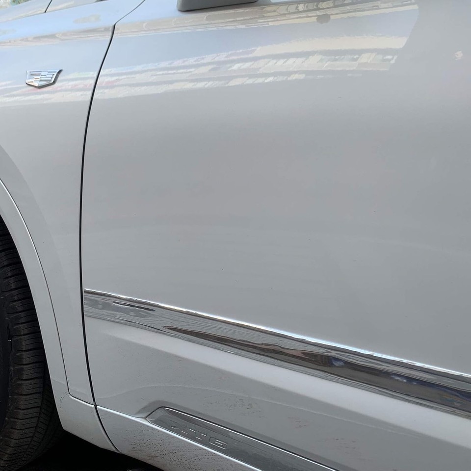 Flexible 4" Chrome Trim Molding - Heavy-Duty Car Side Protection, 13FT ...
