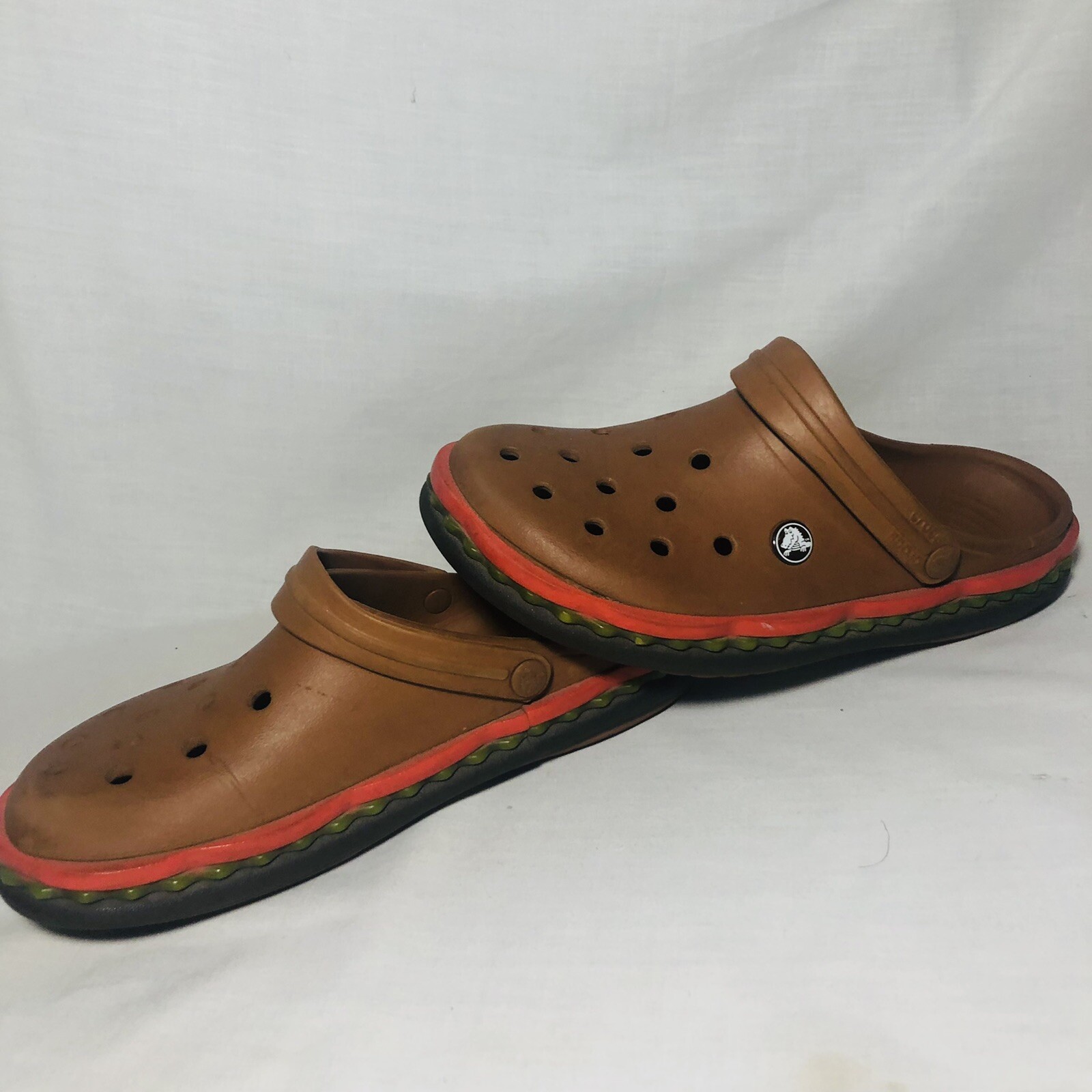 Crocs Hamburger Clog Rare Post Malone Sold out foodie… - Gem