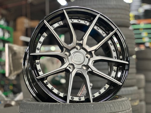 New 18x8.5J 18x9.5J G FORGED BLACK (4 Wheel) 5x114.3 Fit LEXUS TOYOTA ...