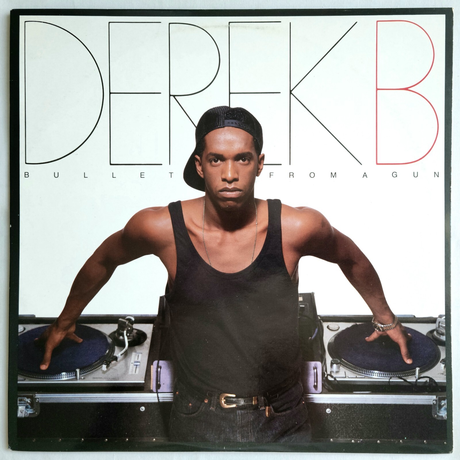 1988 - DEREK B - BULLET FROM A GUN LP - PROFILE RECORDS ORIGINAL ...