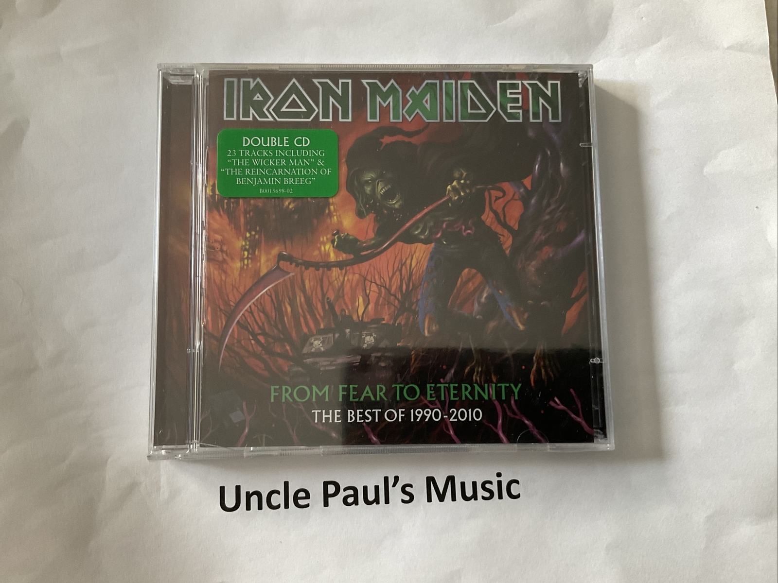 From Fear to Eternity: The Best of 1990-2010 by Iron Maiden CD New ...