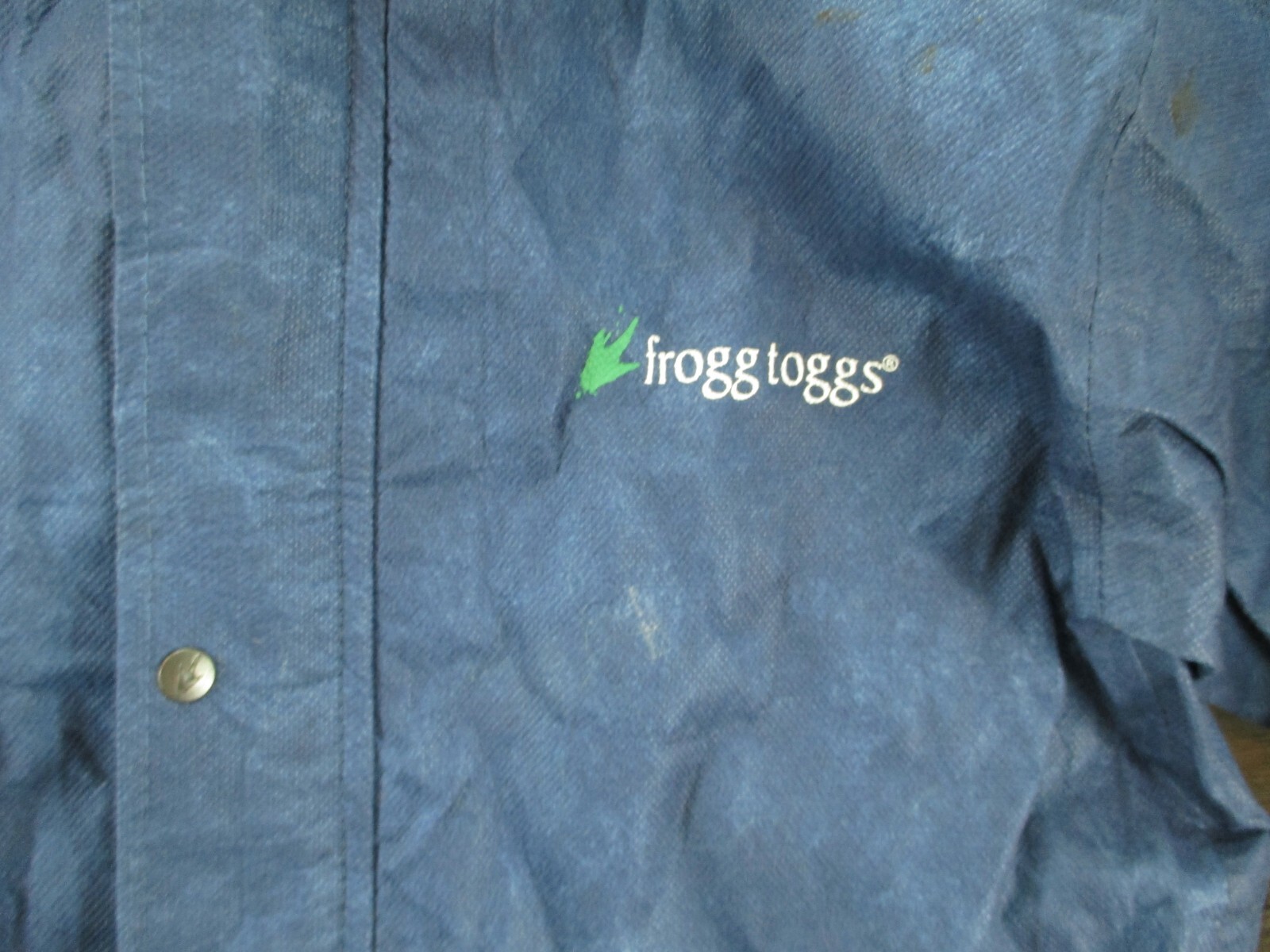 Frogg Toggs Windbreaker Rain Jacket Hoodie Mens Medium Polypropylene | eBay
