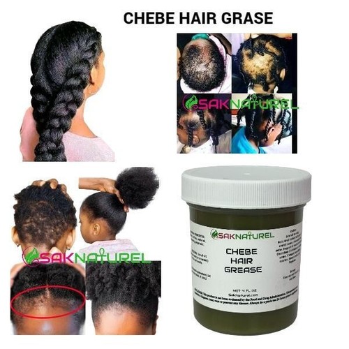 Chebe Hair Grease promote rapid hair growth and prevent breakage. 4oz ...